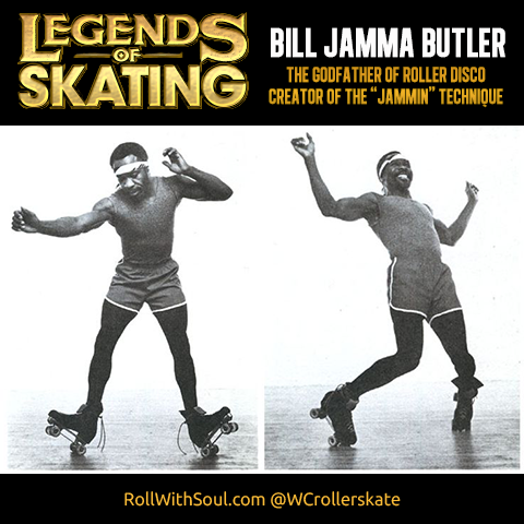 Skate Legend – Bill “Jamma” Butler | White Chocolate - Roller Skating